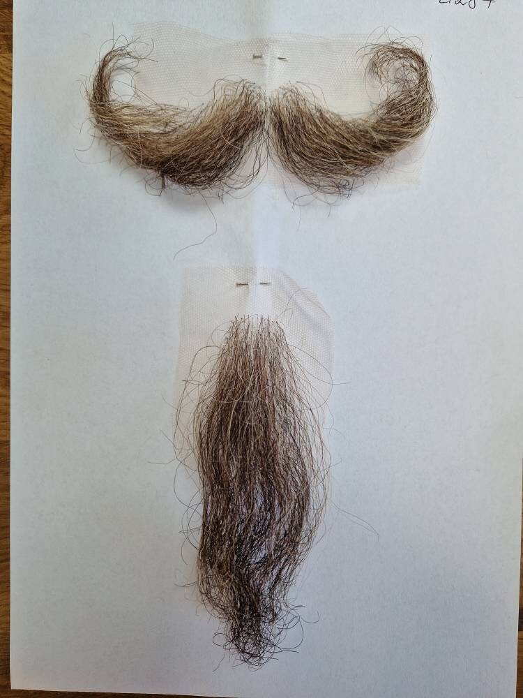 High Quality Musketeers Style Chin Beard and Moustache Set for Media ...