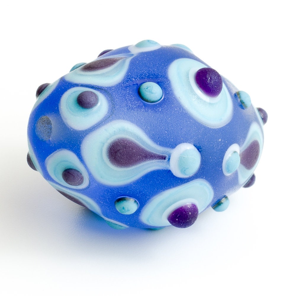 Handmade Lampwork Focal Bead Intricate Detailed & Patterned - Etsy