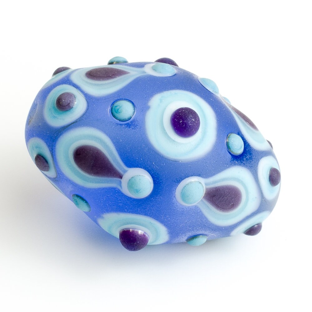 Handmade Lampwork Focal Bead Intricate Detailed & Patterned - Etsy