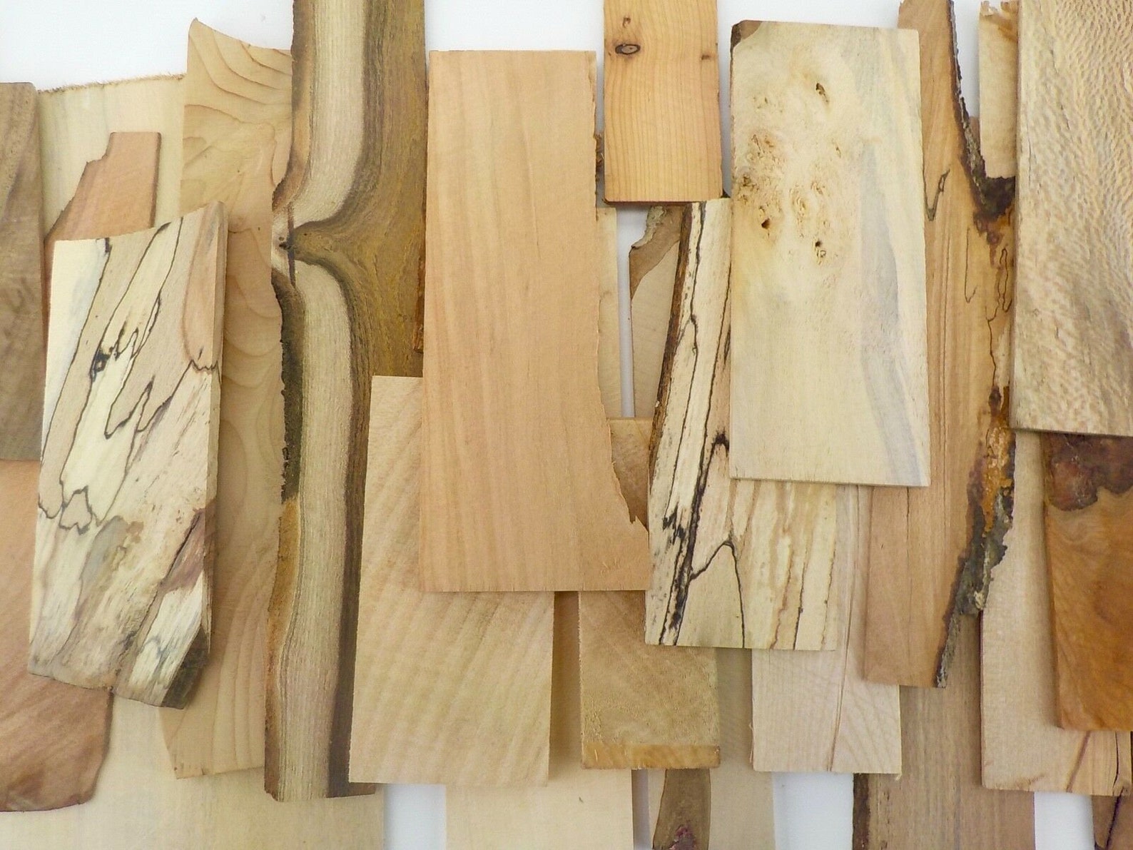 Beautiful Thin Wood Offcuts for Jewellery Work, Marquetry, Pyrography ...