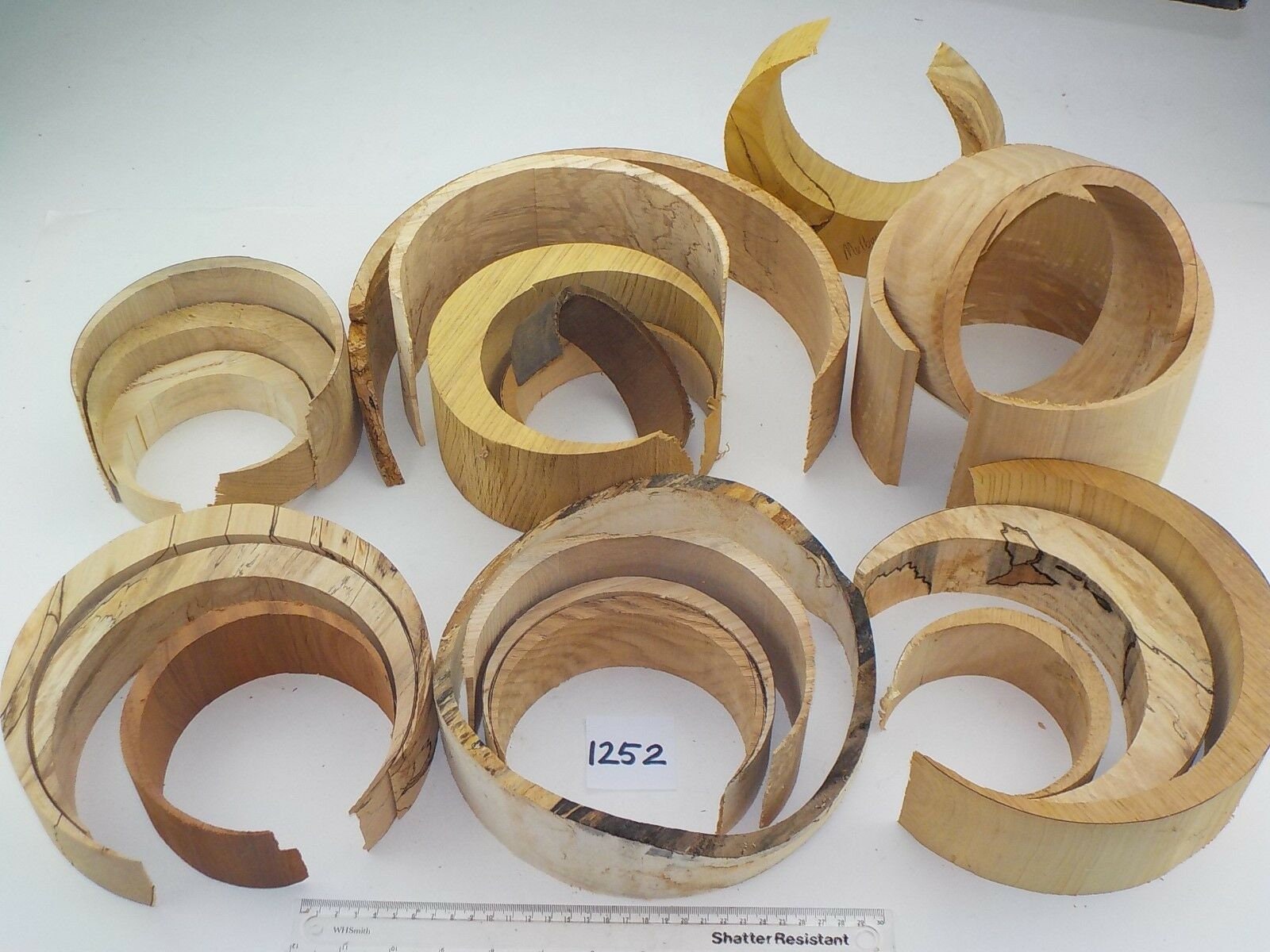 Box of Circular Wood Offcuts. Jewellery Display Art & Craft - Etsy