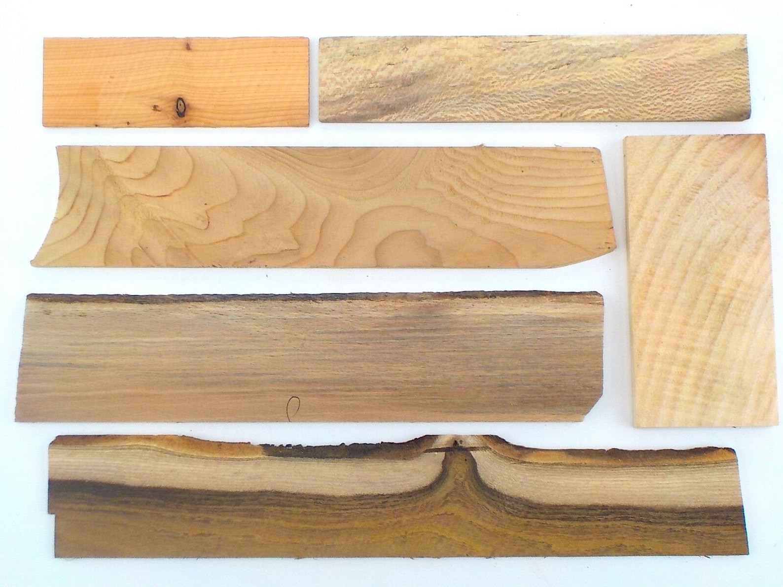 Beautiful Thin Wood Offcuts for Jewellery Work, Marquetry, Pyrography ...