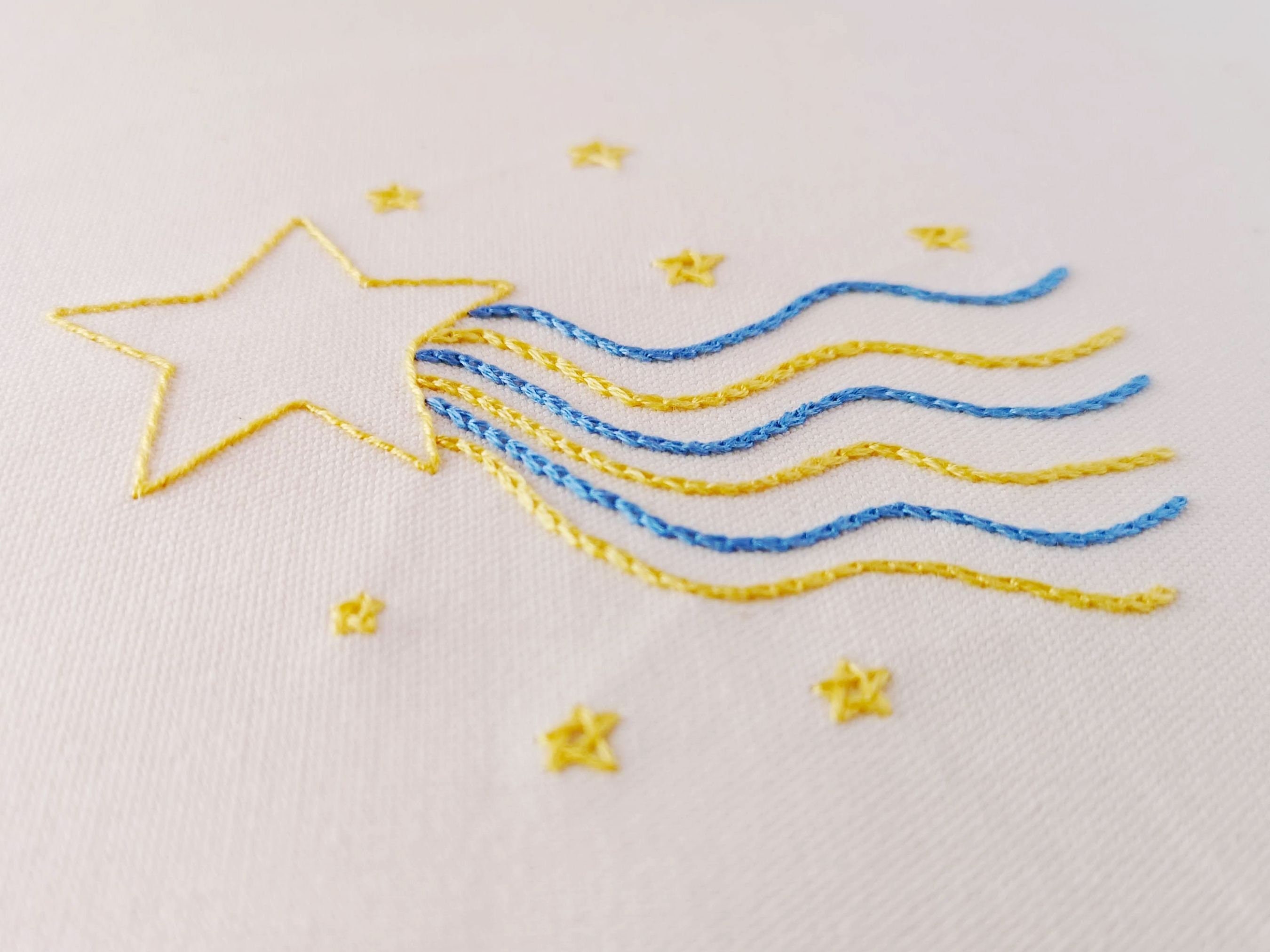 Milky Way Pattern for Hand Embroidery. Pdf Download With - Etsy Singapore