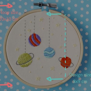 Toy Galaxy Hand Embroidery Pdf Pattern and Instructions - Etsy