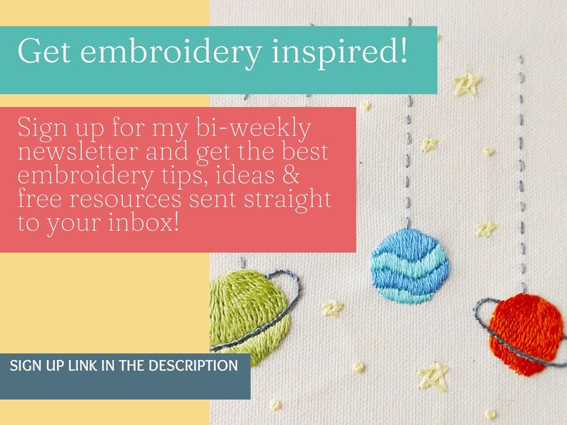 Toy Galaxy Hand Embroidery Pdf Pattern and Instructions - Etsy