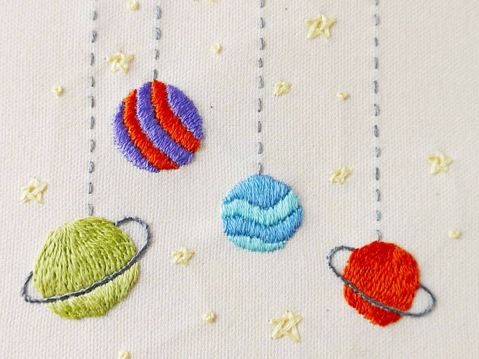 Toy Galaxy Hand Embroidery Pdf Pattern and Instructions - Etsy