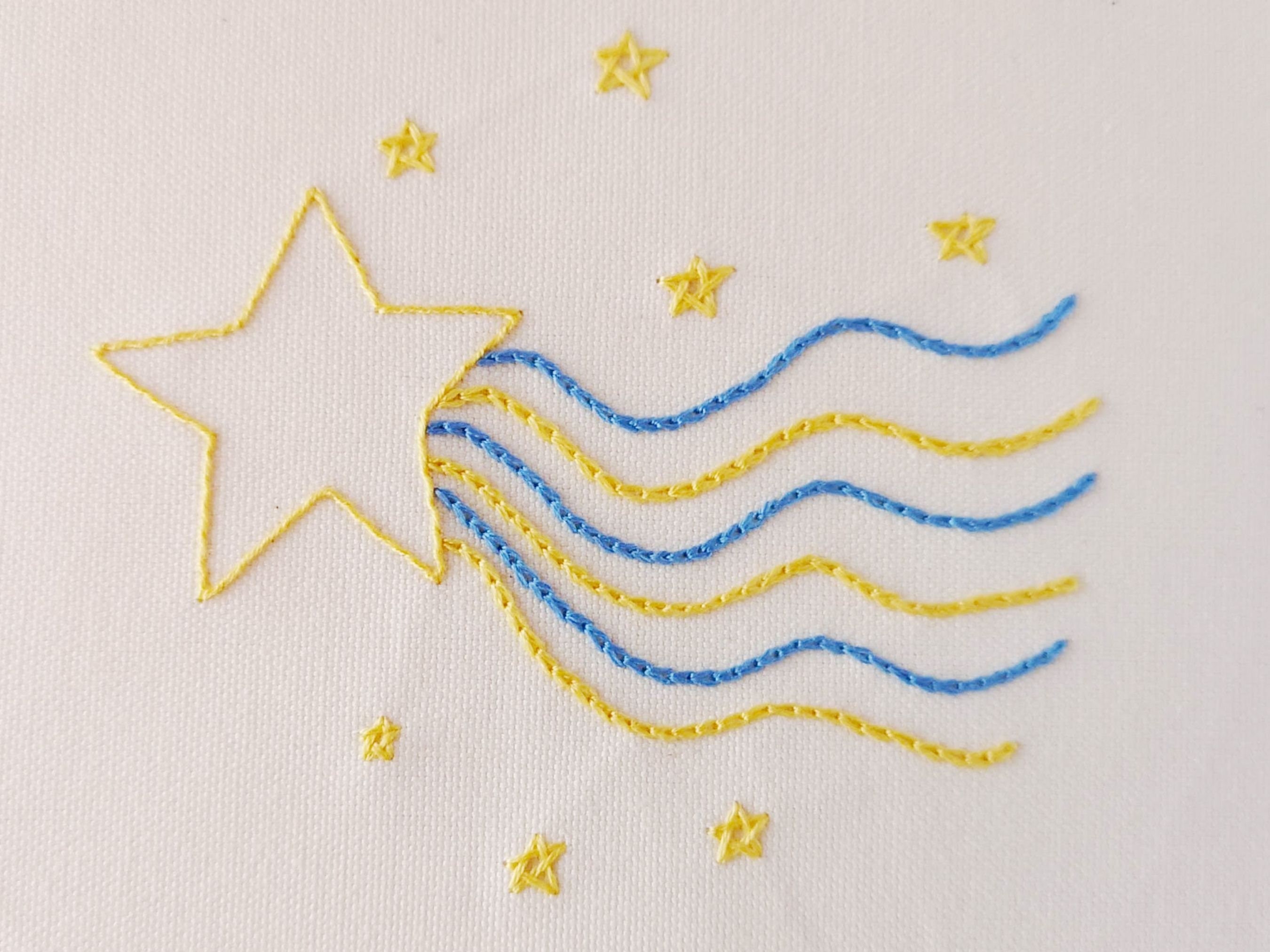 Milky Way Pattern for Hand Embroidery. Pdf Download With - Etsy Singapore