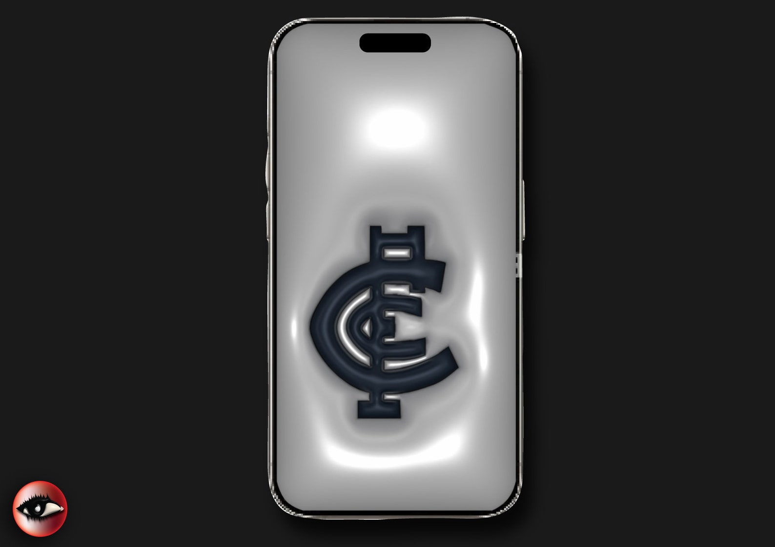 AFL Carlton 3D Wallpaper Background for iPhone & Android Sport ...