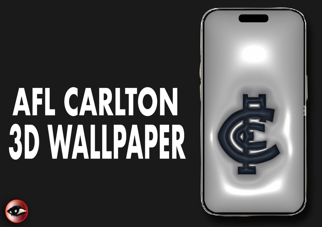 AFL Carlton 3D Wallpaper Background for iPhone & Android Sport ...