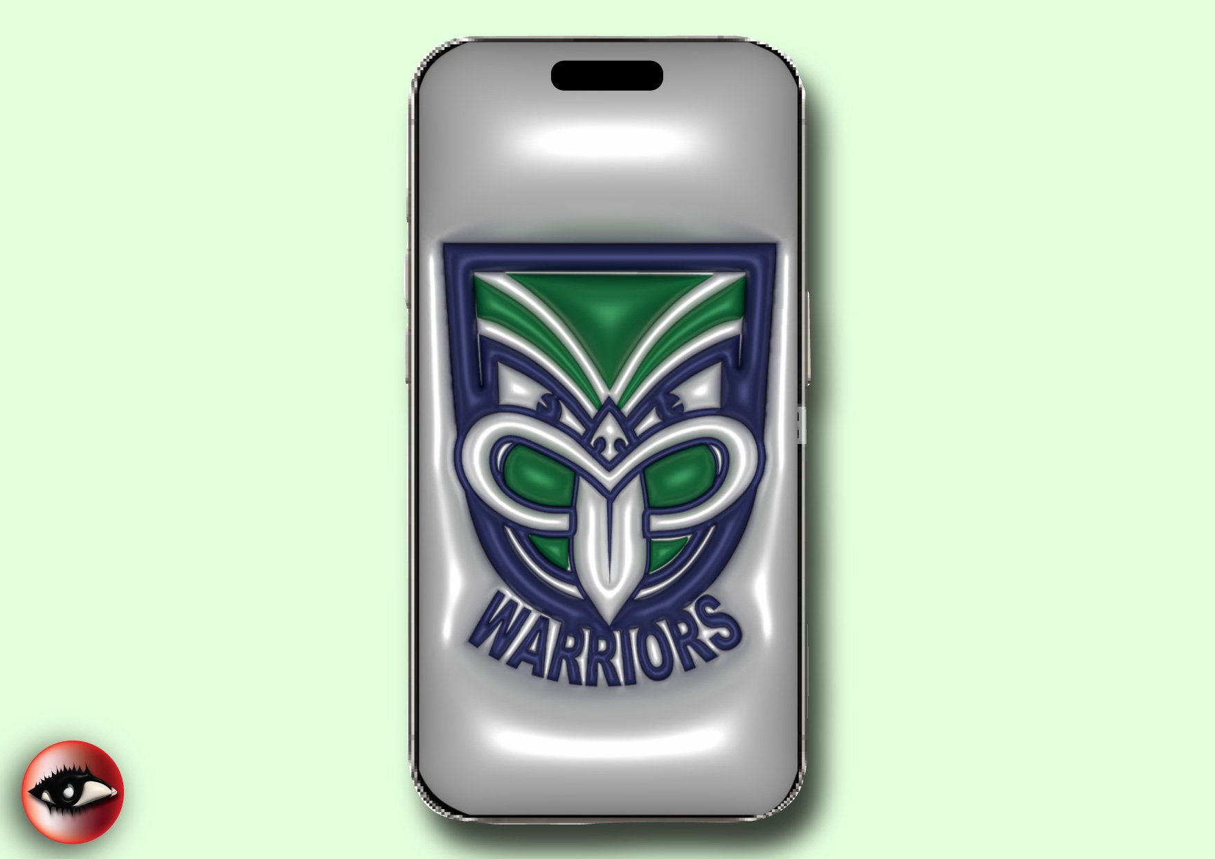 NRL Warriors 3D Wallpaper iPhone & Android National Rugby League New ...