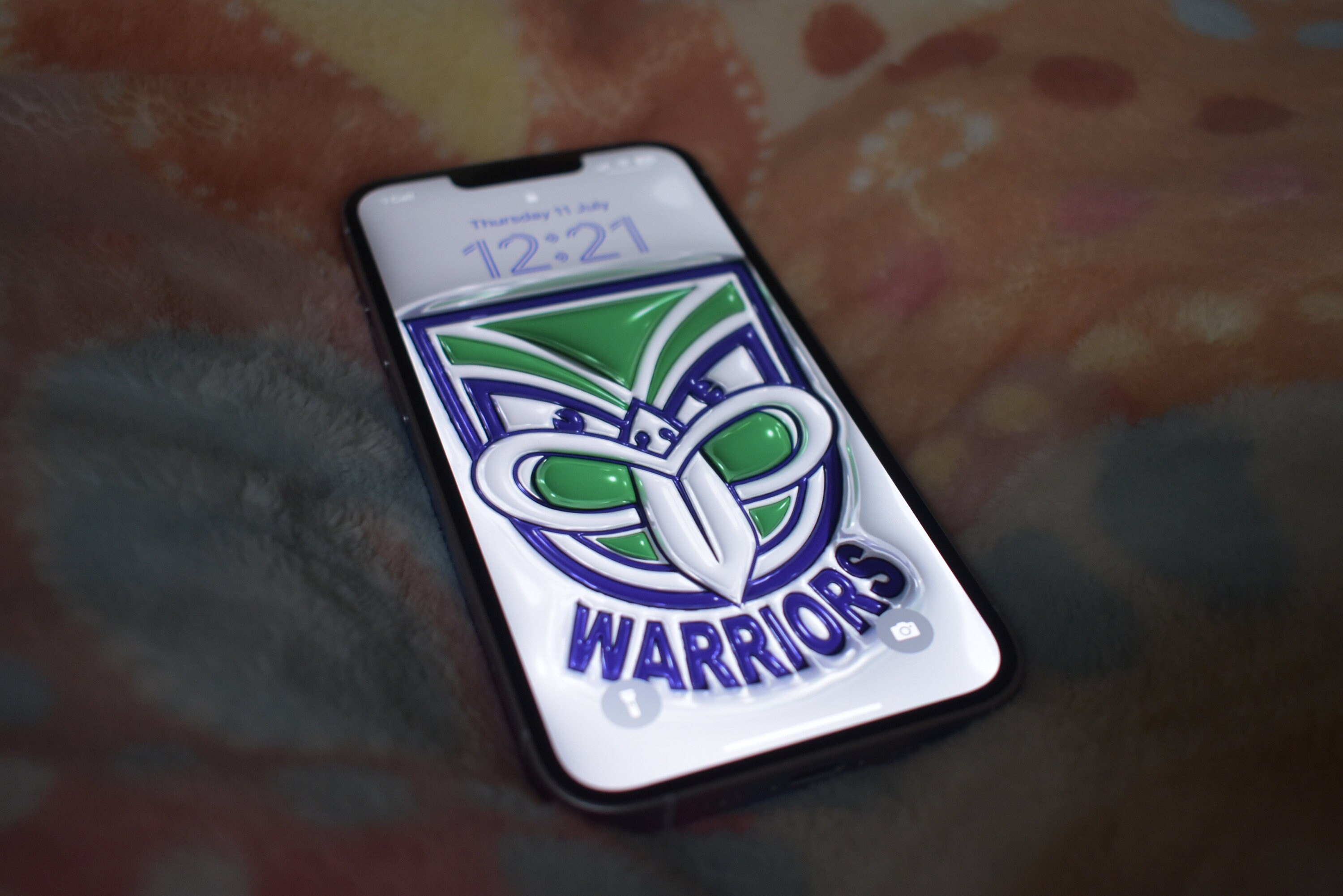 NRL Warriors 3D Wallpaper iPhone & Android National Rugby League New ...