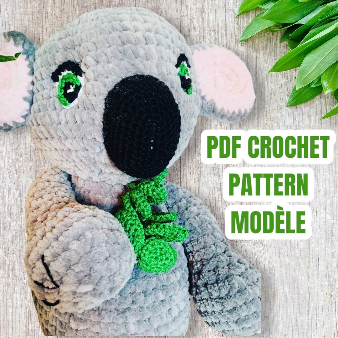 Koala Crochet Pattern Pattern - Etsy