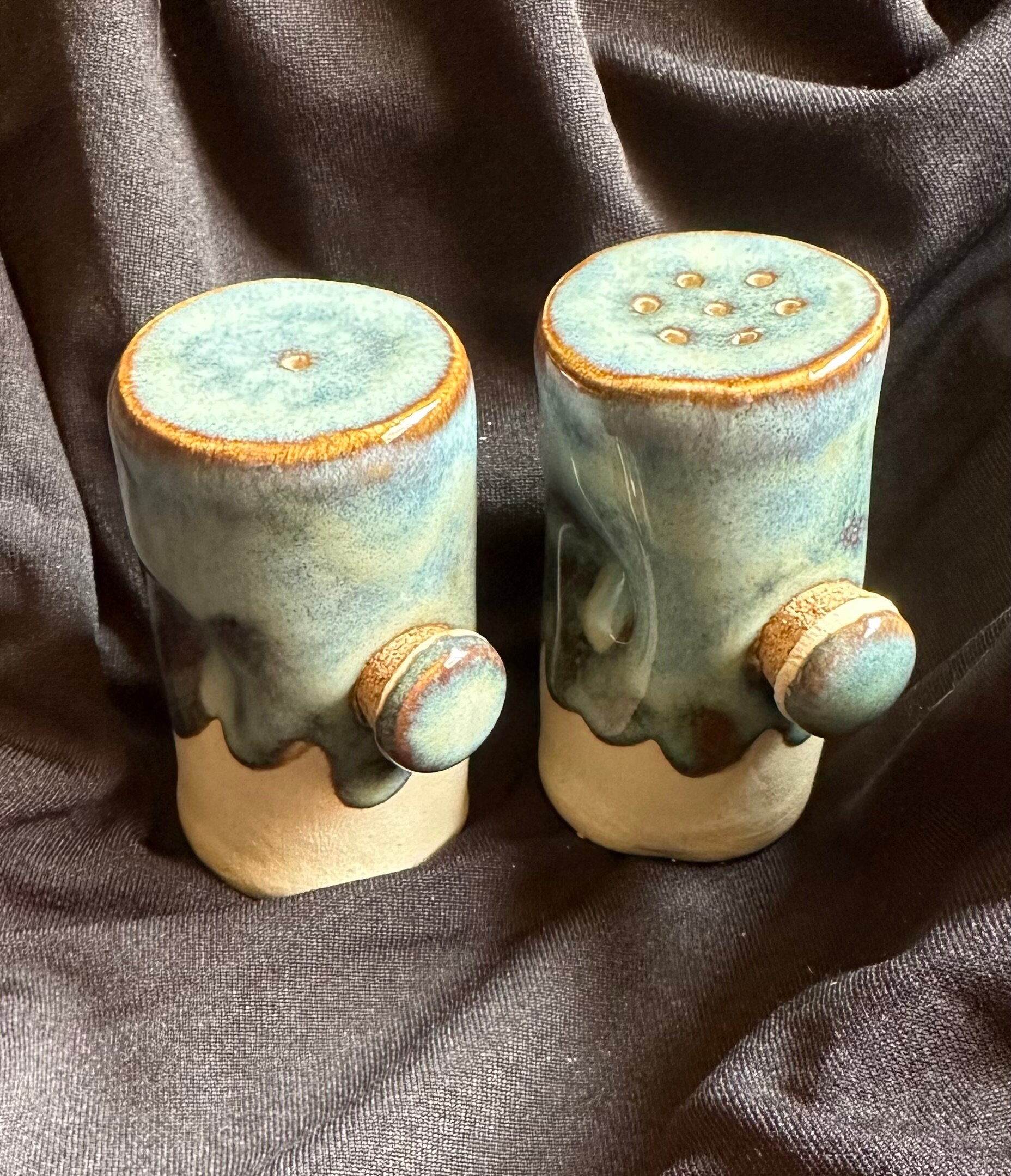 Handmade Ceramic Salt and Pepper Pots - Etsy