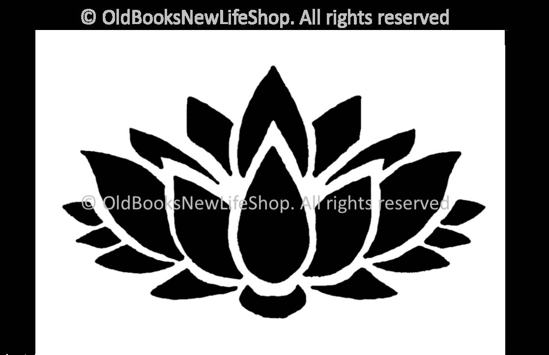 Lotus Flower-443 Folds-cut&fold Book Folding Pattern-flower Pattern - Etsy