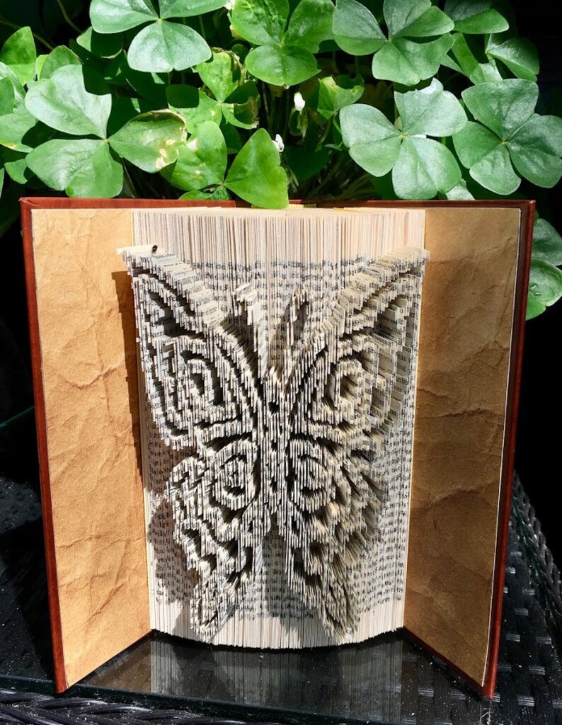 Detailed Butterfly-248 Folds-cut&fold Book Folding - Etsy