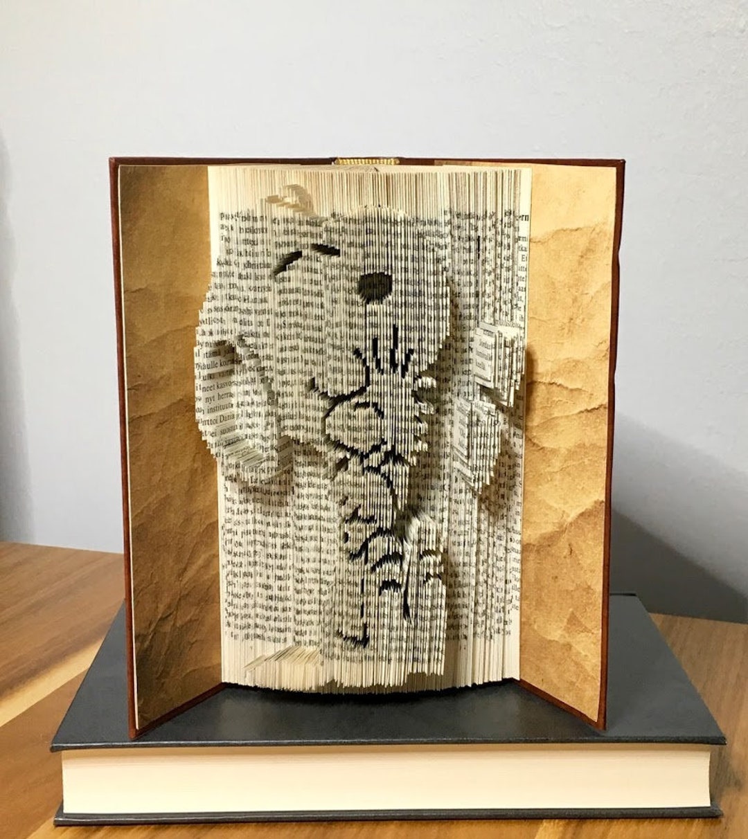 Snoopy&woodstocklove-240 Folds-cutfold Book Folding Pattern- Snoopy ...