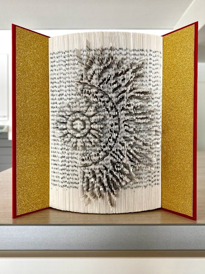 Flowersun-511 Pages-cut&fold Book Folding Pattern Sun Pattern ...