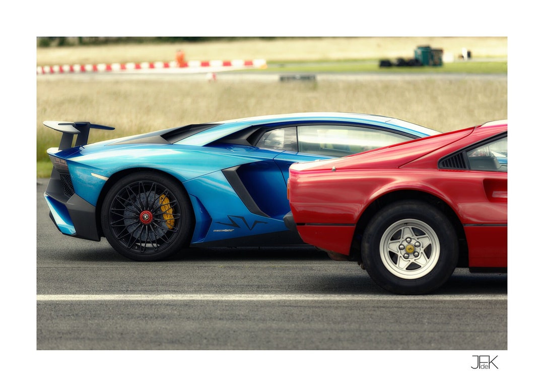 SUPERCARS: A4 Size, Paper C-type Fuji Pearl, Handmade Fine Art Framing ...