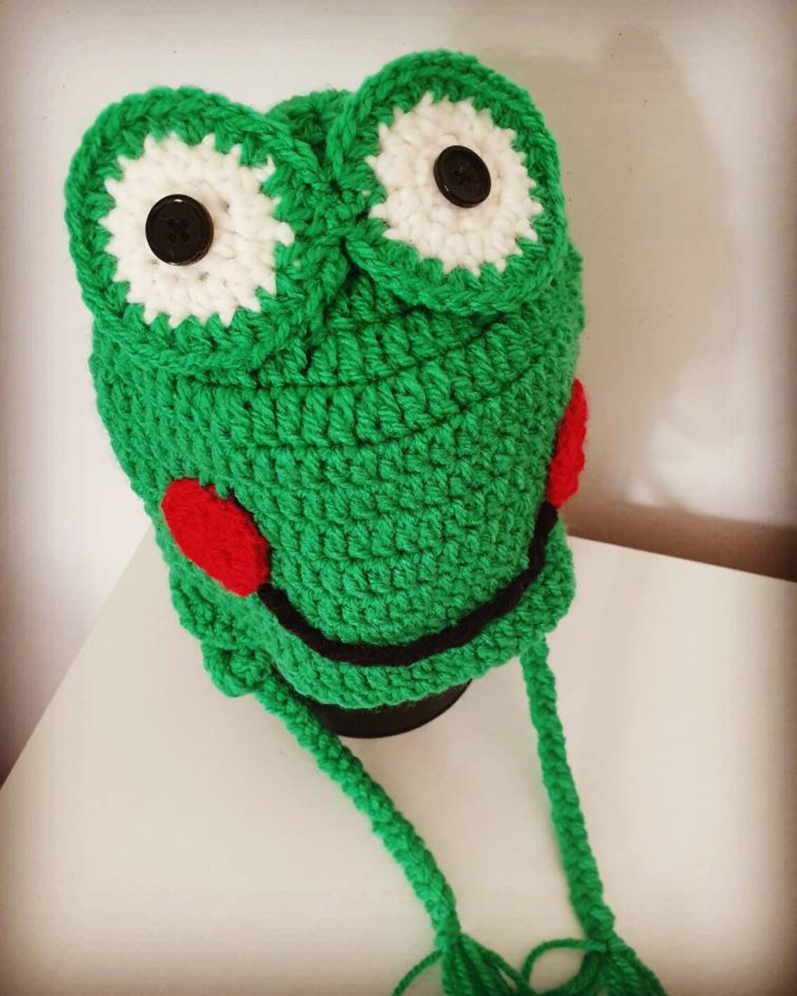 Frog cap | Etsy