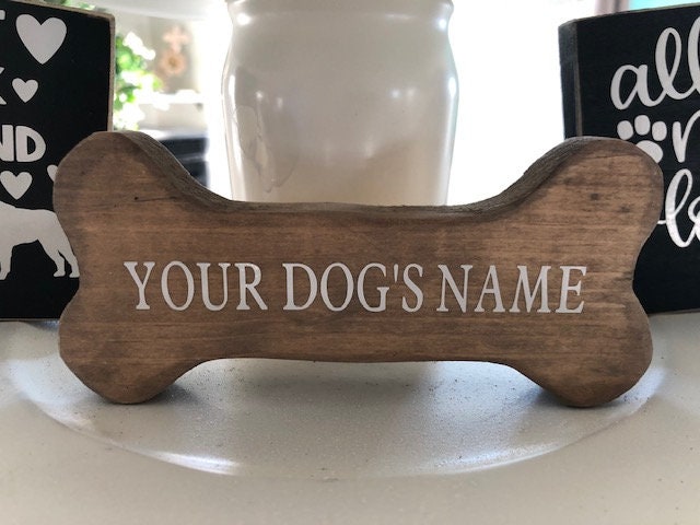 Handmade Wood Dog Signs-decor-puppy-pet-fur Baby-tiered - Etsy
