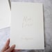 A4 Marriage Certificate Folder | Personalised Wedding Vows Holder ...