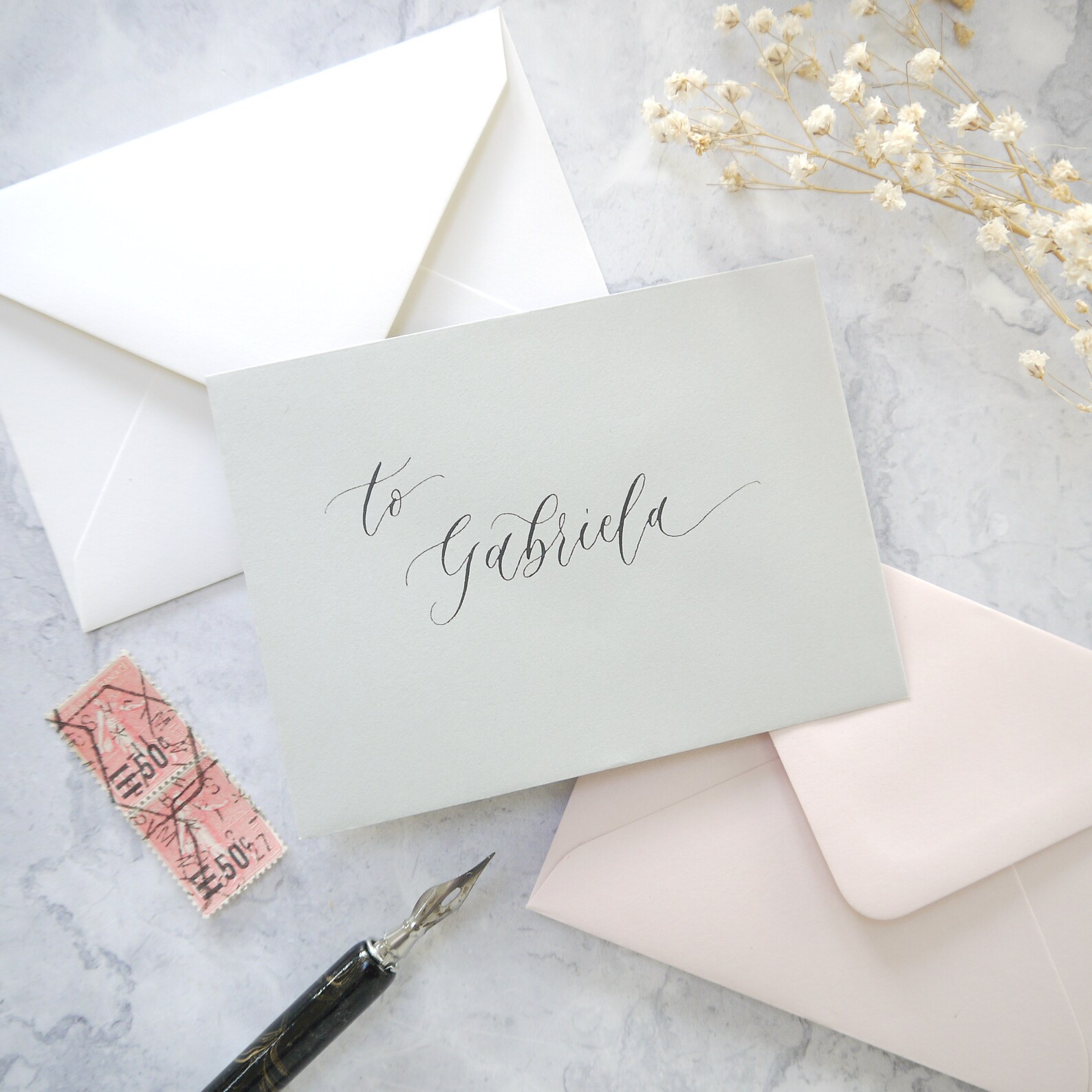 Mini Calligraphy Envelopes – Wedding Favours, Place Cards, Thank You ...