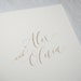 A4 Marriage Certificate Folder Personalised Wedding Vows Holder Custom ...