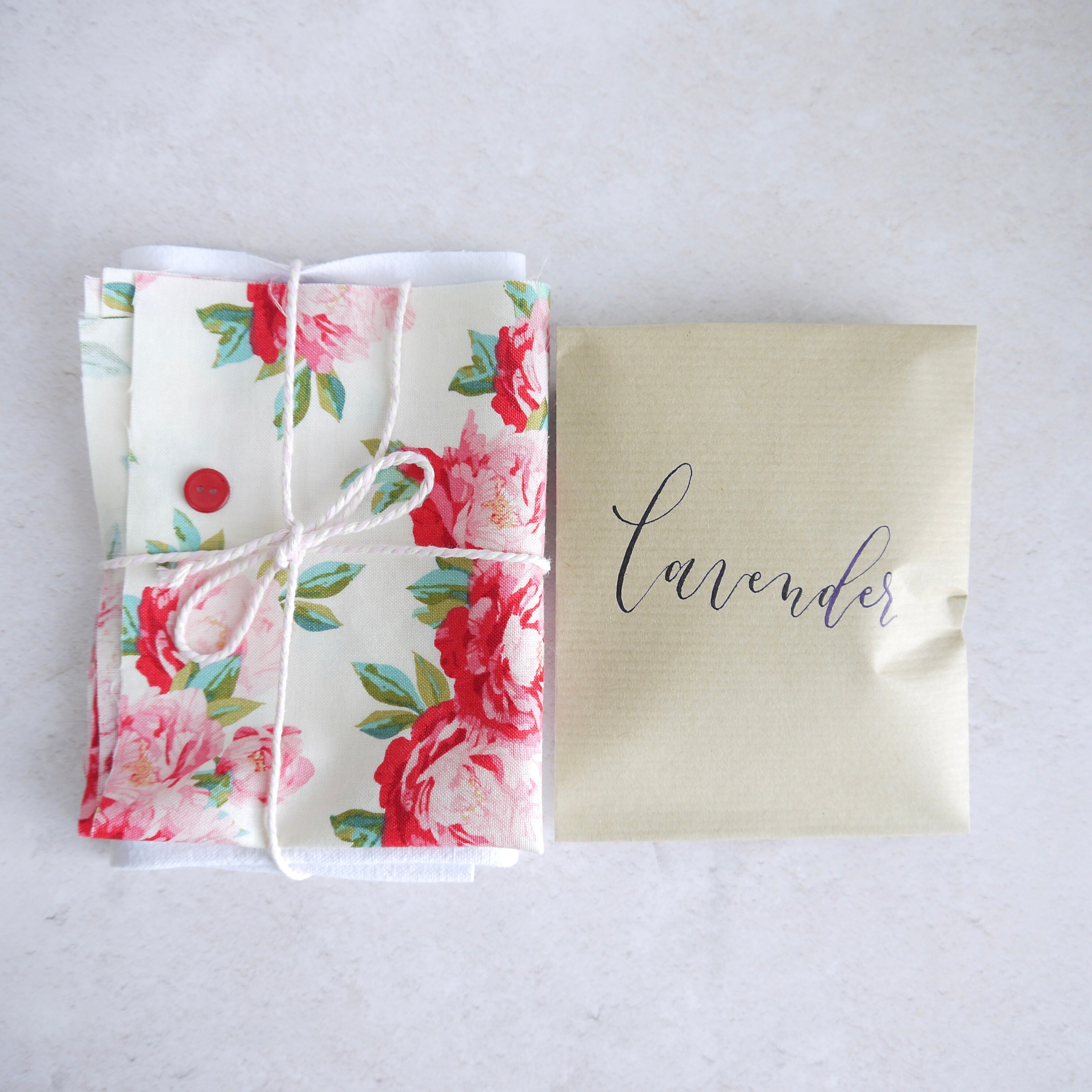 Lavender Sachet Craft Kit Beginner Sewing Pattern Make | Etsy