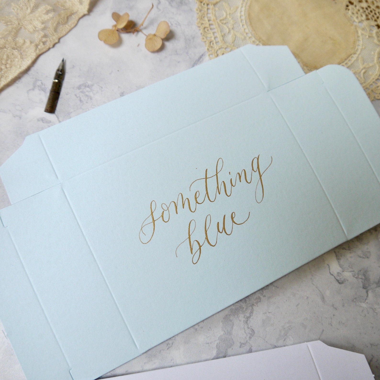 Bridal Gift Box Set – Something Old New Borrowed Blue – Wedding ...