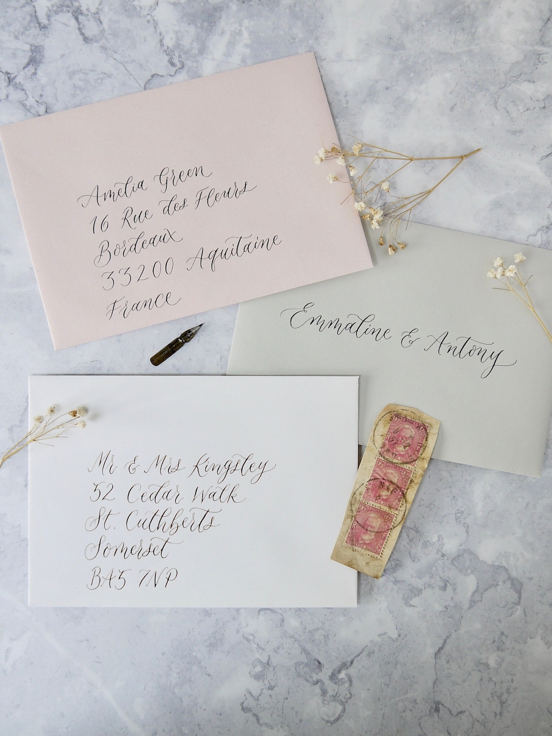 Custom Calligraphy Envelope Addressing C6 – Handwritten Wedding & Event ...