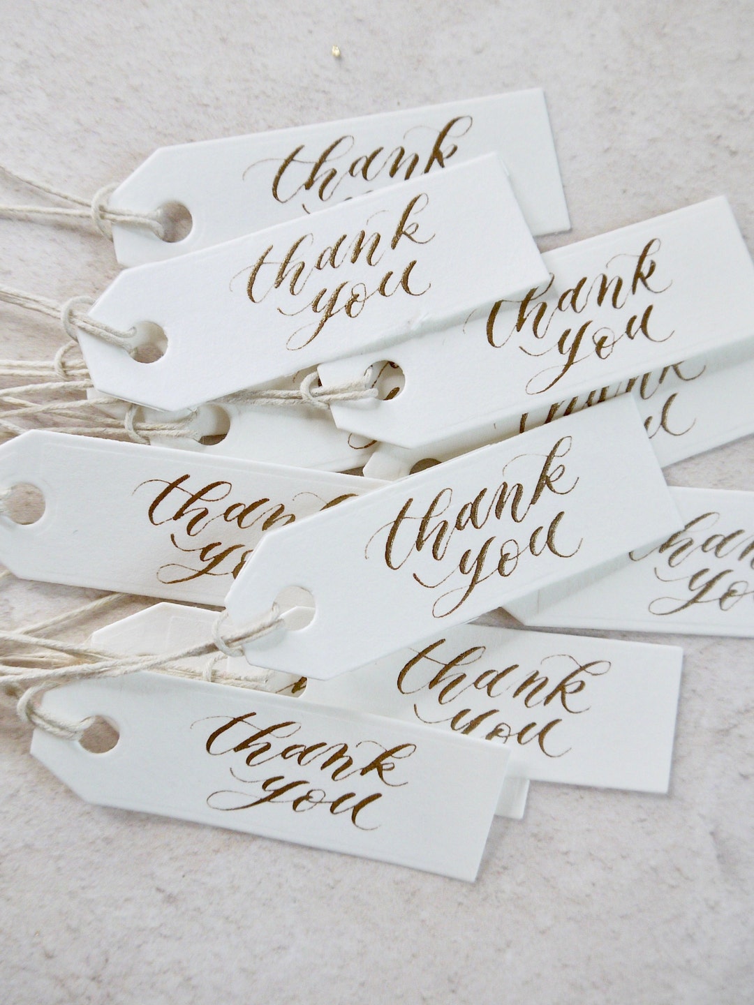 Calligraphy Gift Tags – Personalised Name Tags for Wedding Favours ...