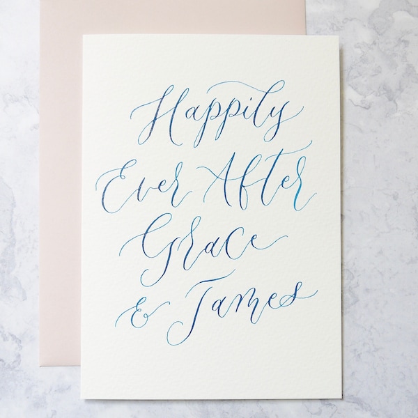 Calligraphy Cards - Etsy