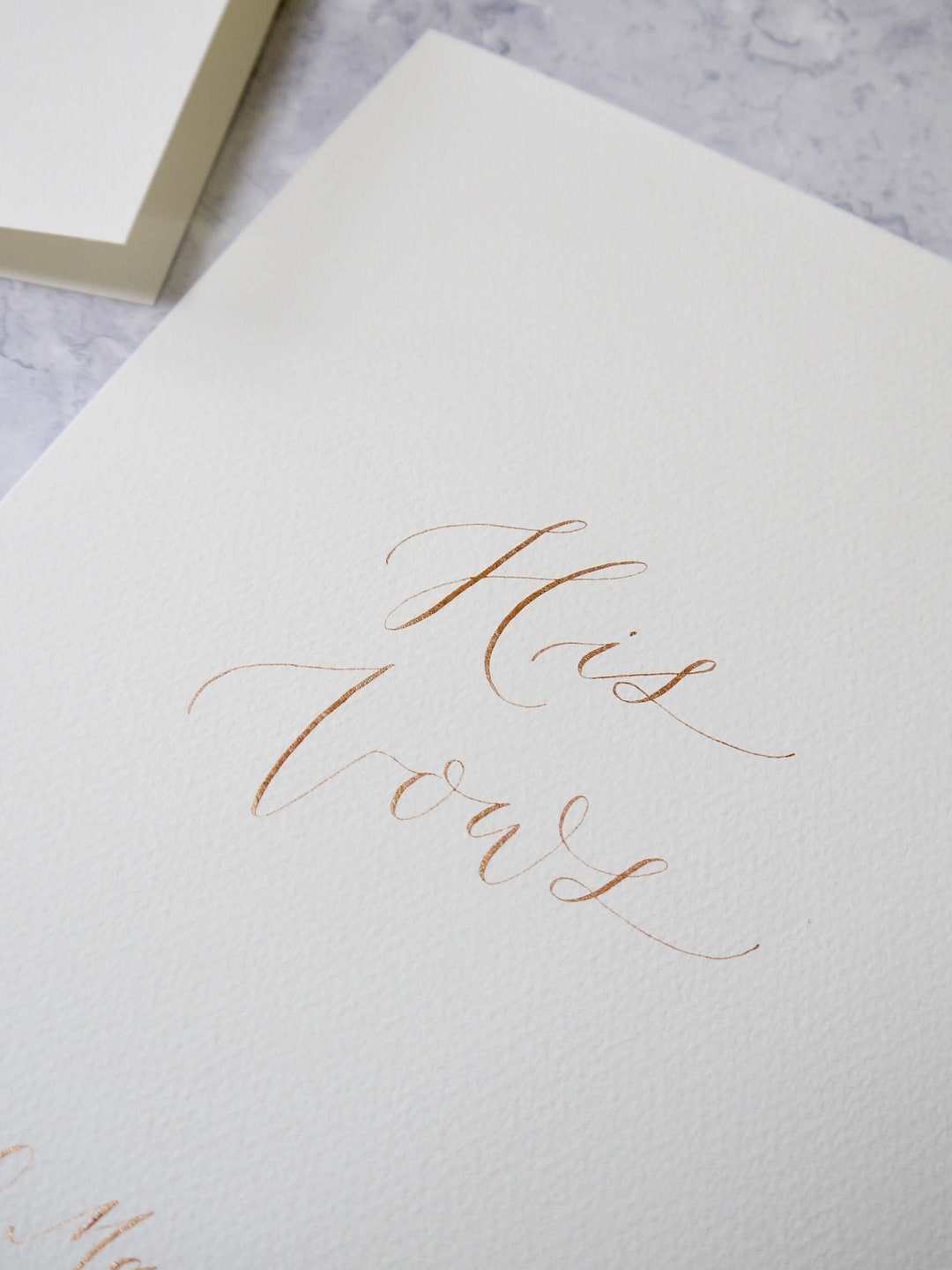 Custom Calligraphy Celebrant Folder A4 – Personalised Officiant Book ...