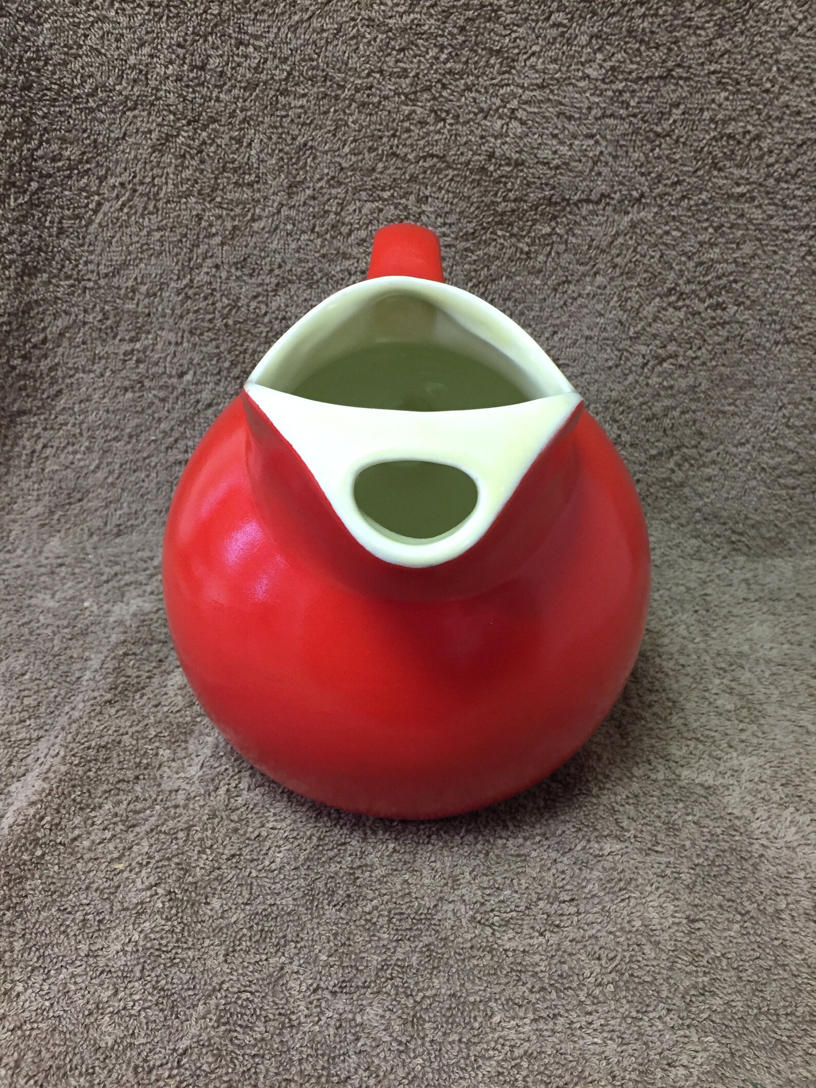 36 Oz Ball Jug From Hall's "chinese Red" Pattern - Etsy