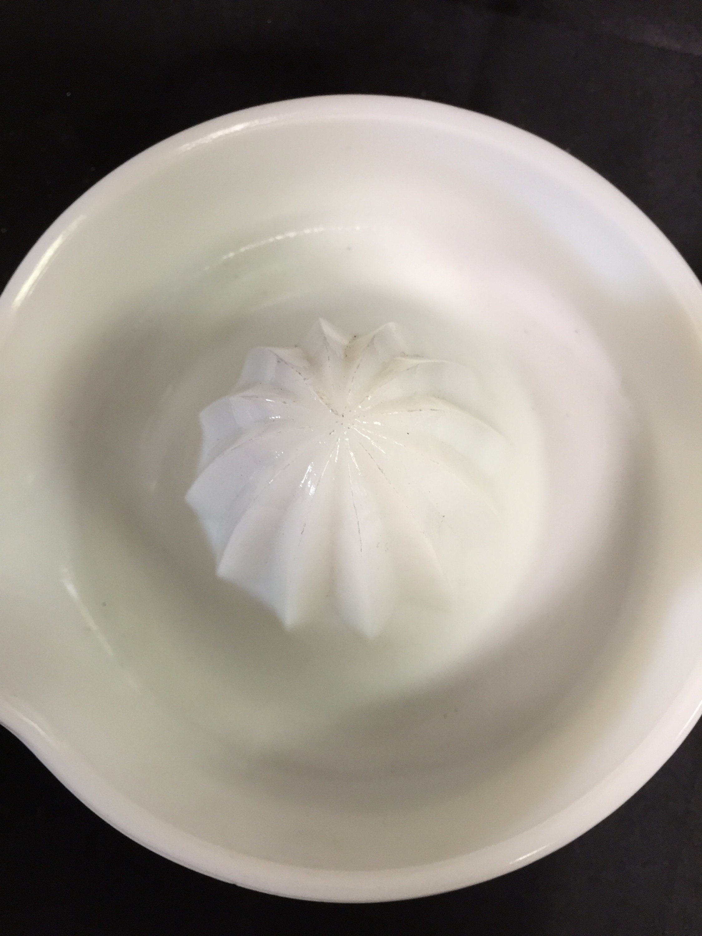 Sunkist Orange Reamer in Milk Glass | Etsy