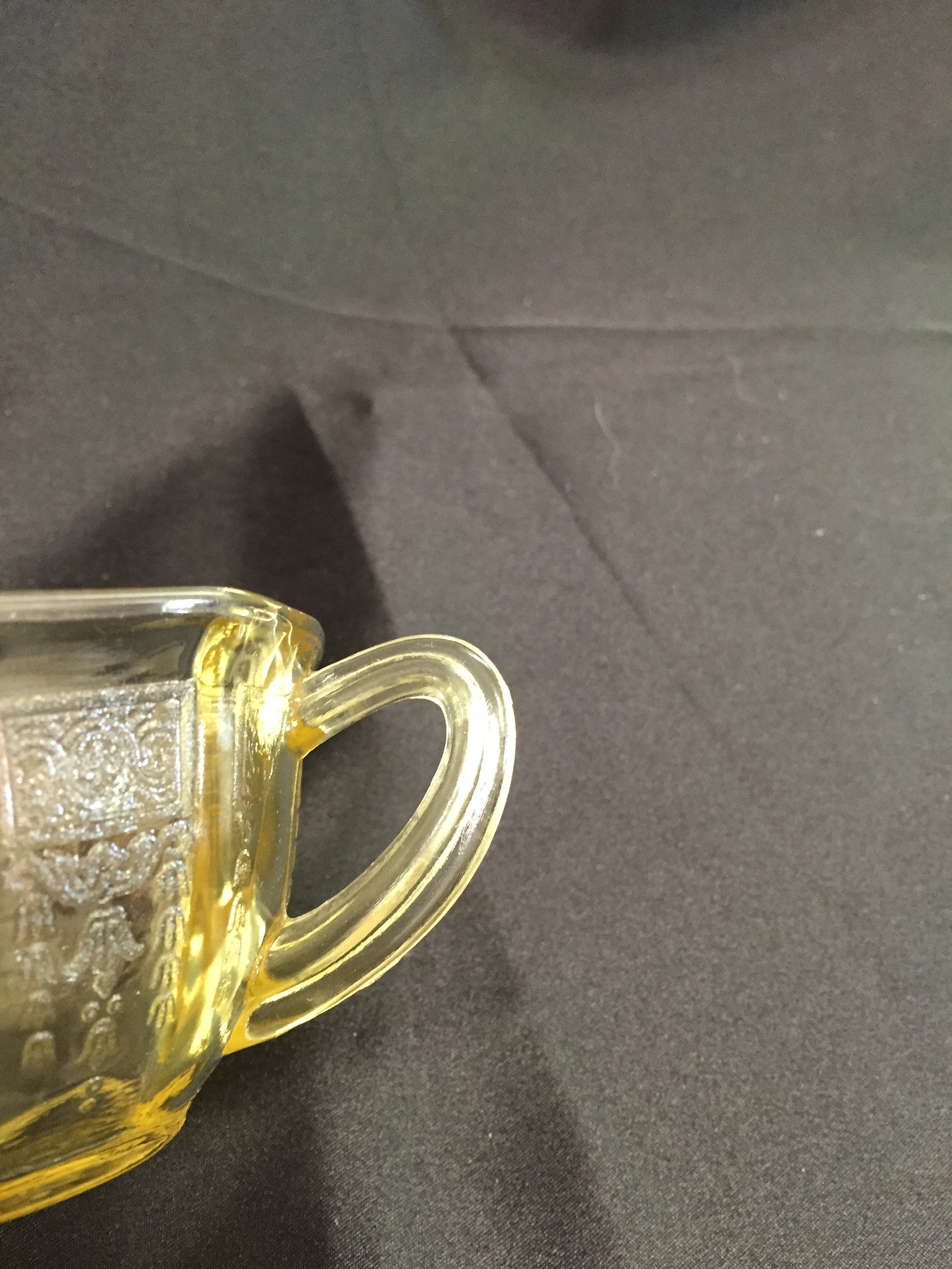 Pair of Flat Coffee Cups 2 1/8 from Anchor | Etsy