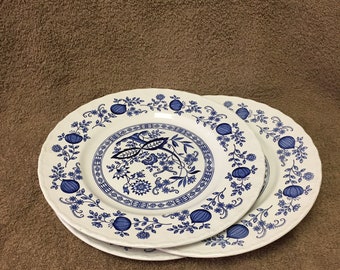 Wedgwood Blue and White Dinner Plates - Etsy