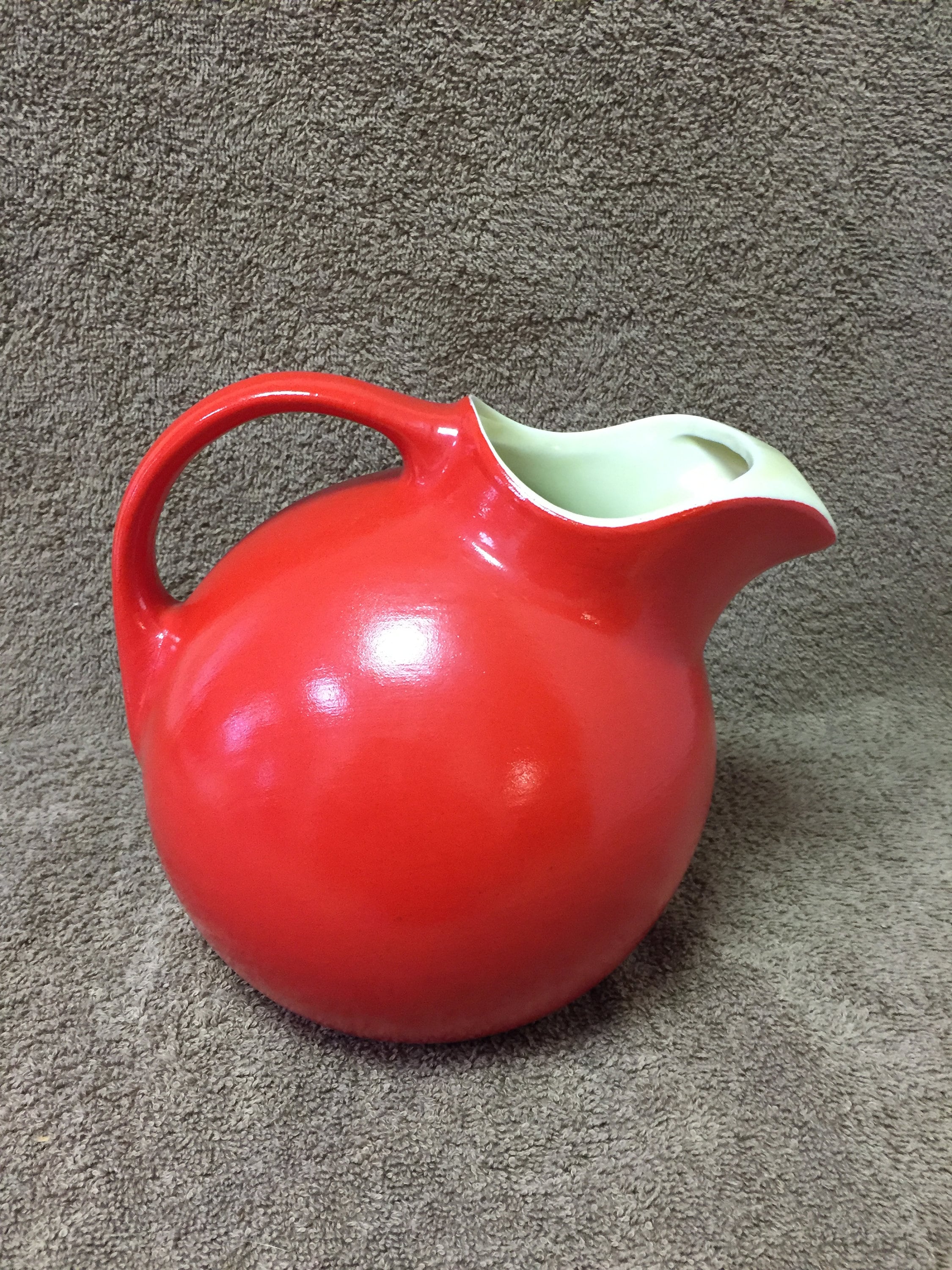 36 Oz Ball Jug From Hall's "chinese Red" Pattern - Etsy