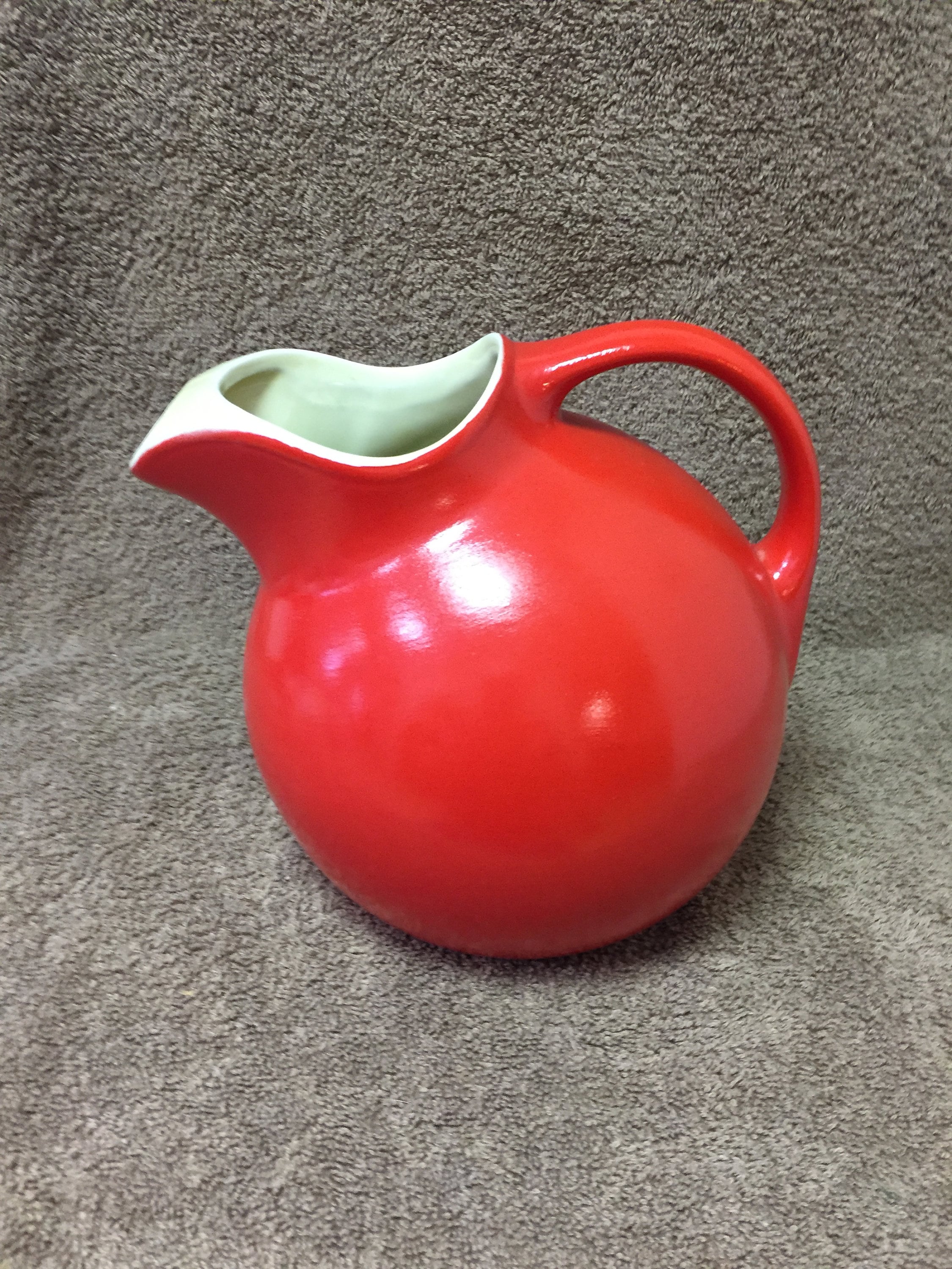 36 Oz Ball Jug From Hall's "chinese Red" Pattern - Etsy