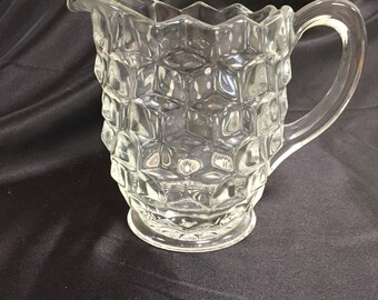 Fostoria Pitcher | Etsy