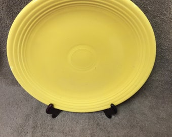 Yellow Fiesta Plate - Etsy