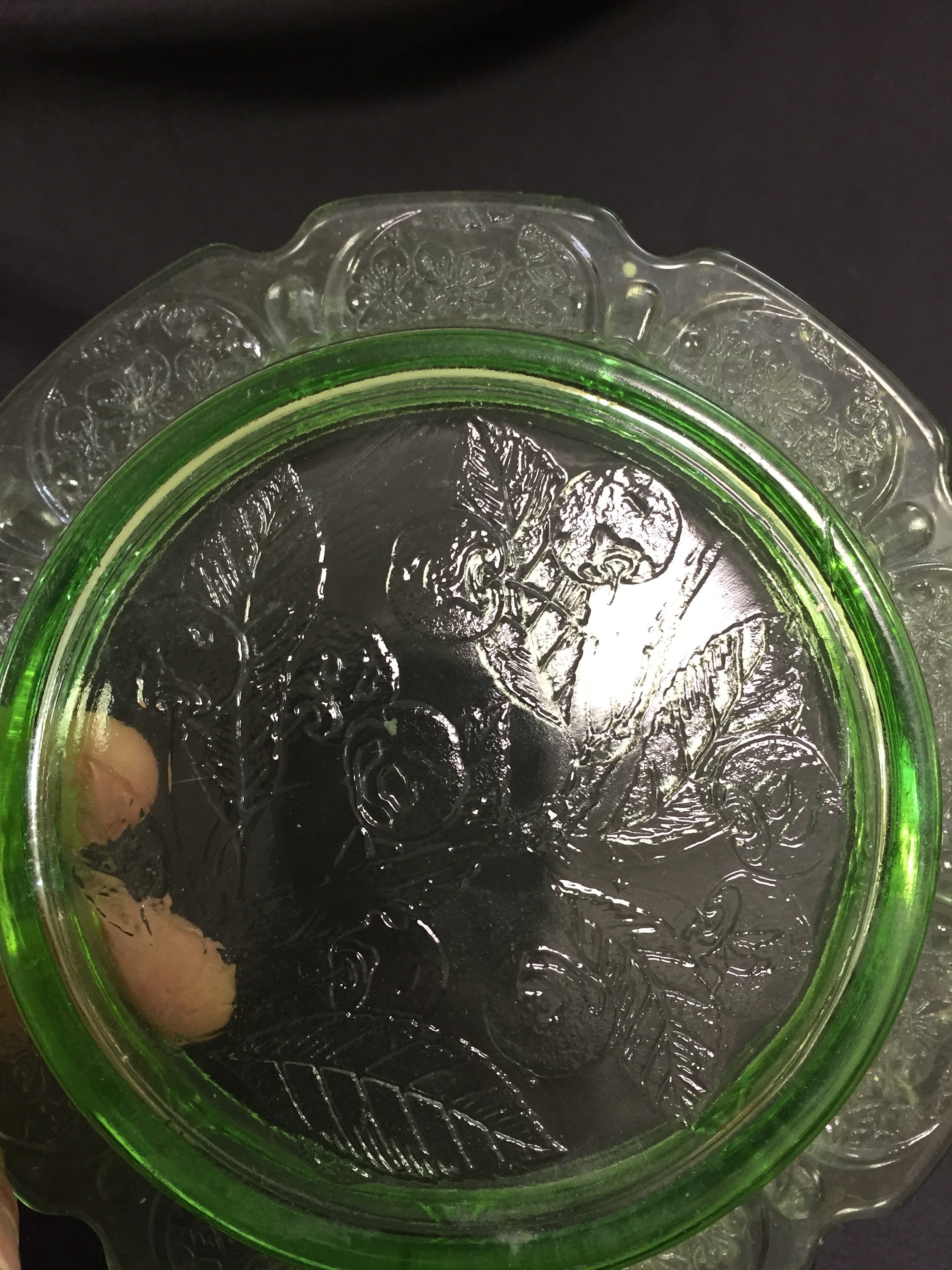 Covered Butter Bottom 6 1/8 only from Jeannette's | Etsy