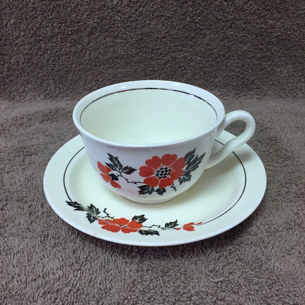 Hall China Red Poppy - Etsy