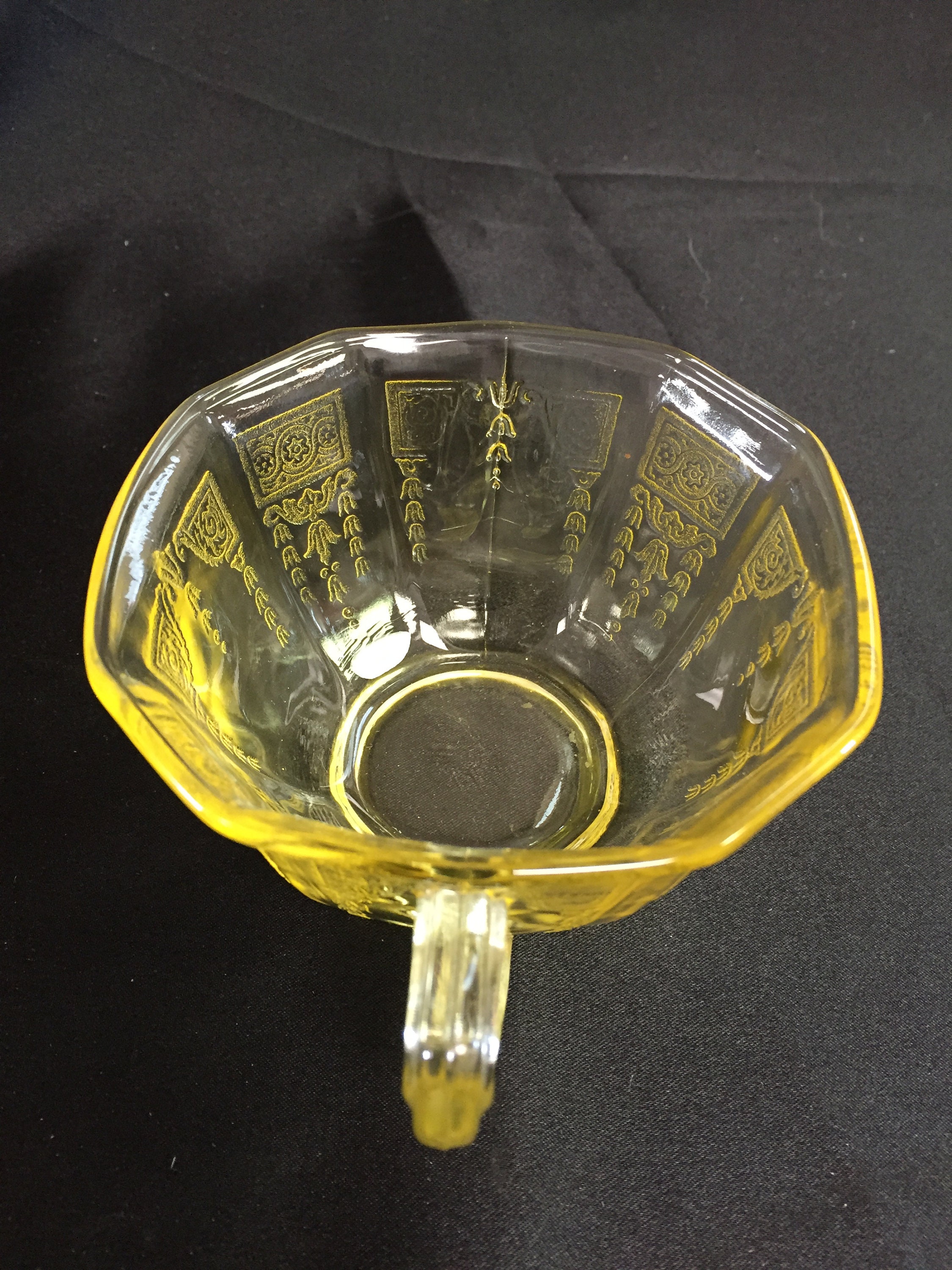 Pair of Flat Coffee Cups 2 1/8 From Anchor - Etsy