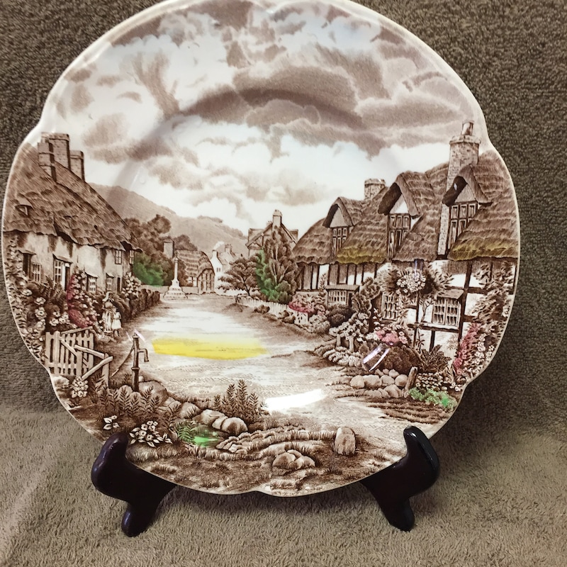 British Dinner Plates - Etsy