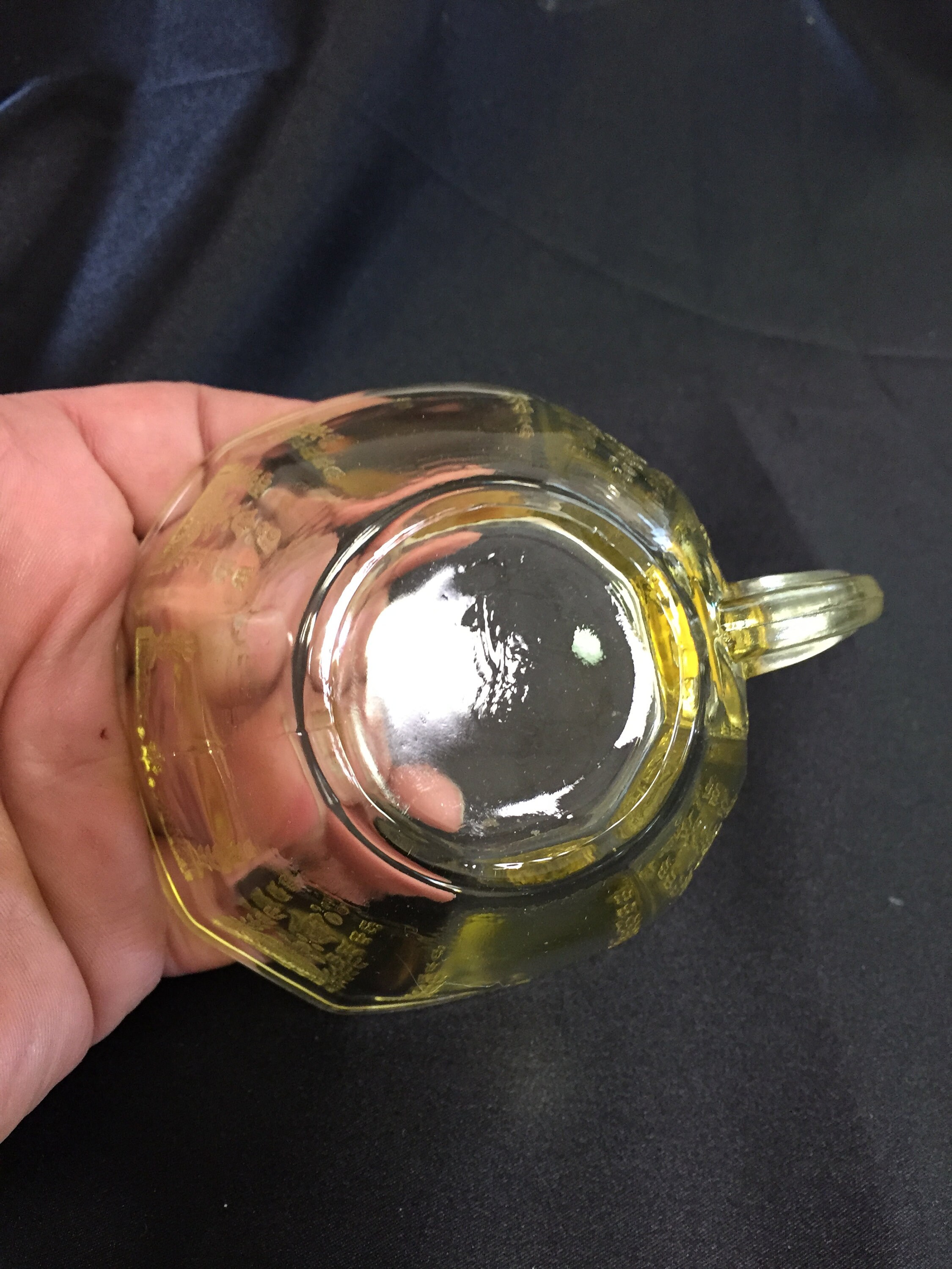 Pair of Flat Coffee Cups 2 1/8 from Anchor | Etsy