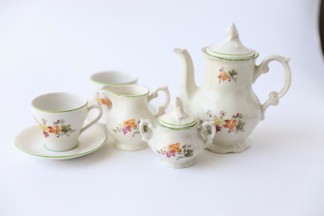 Vintage Coffee Set/ Mini Coffee Set/ Coffee Set for Two/ Cute Coffee ...