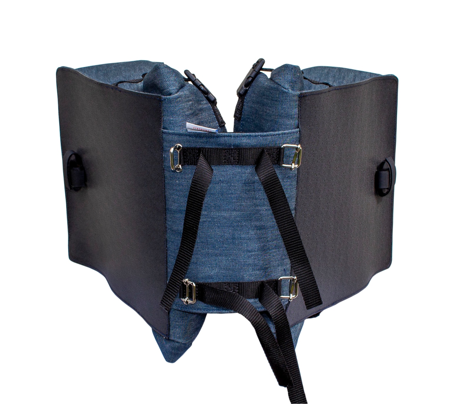 Double Cycle Pannier, Rear Pannier Waterproof in Tartar Blue/green - Etsy