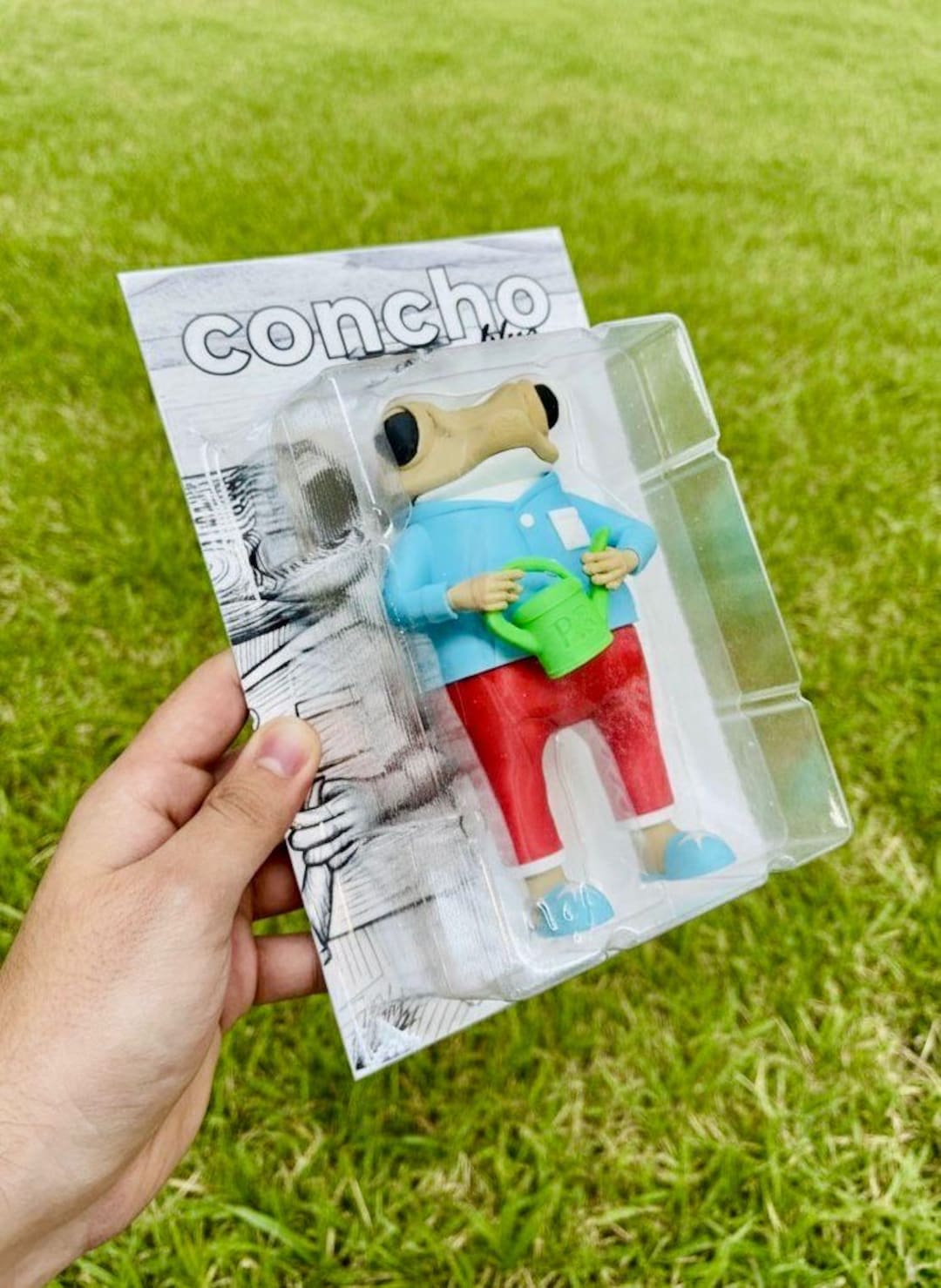Sapo Concho Figurine Watering Plants | Puerto Rican Coqui Frog | DTMF ...