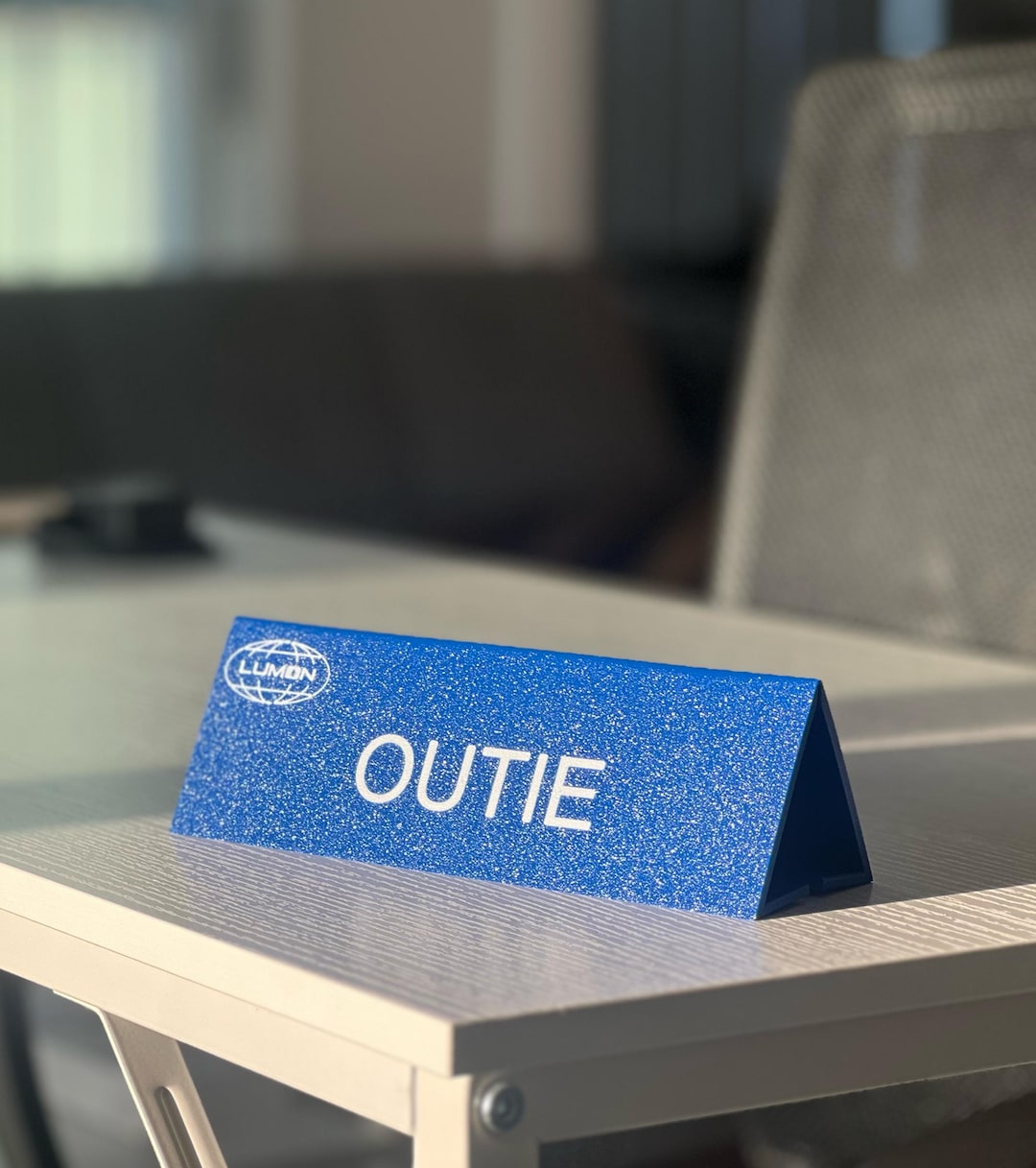 Severance "innie/outie" Reversible Desk Sign | 3d-printed Office Decor ...